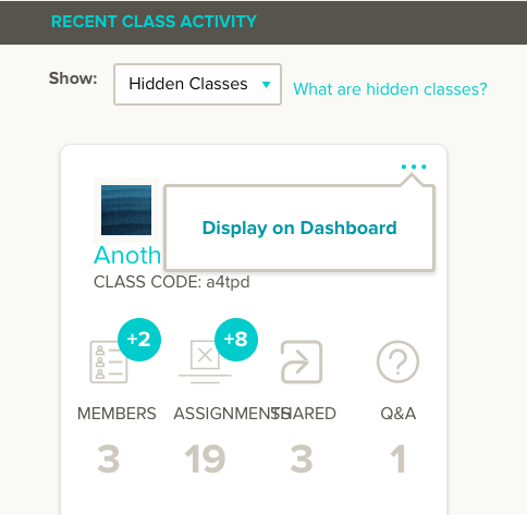 Archiving Classes – Help Center